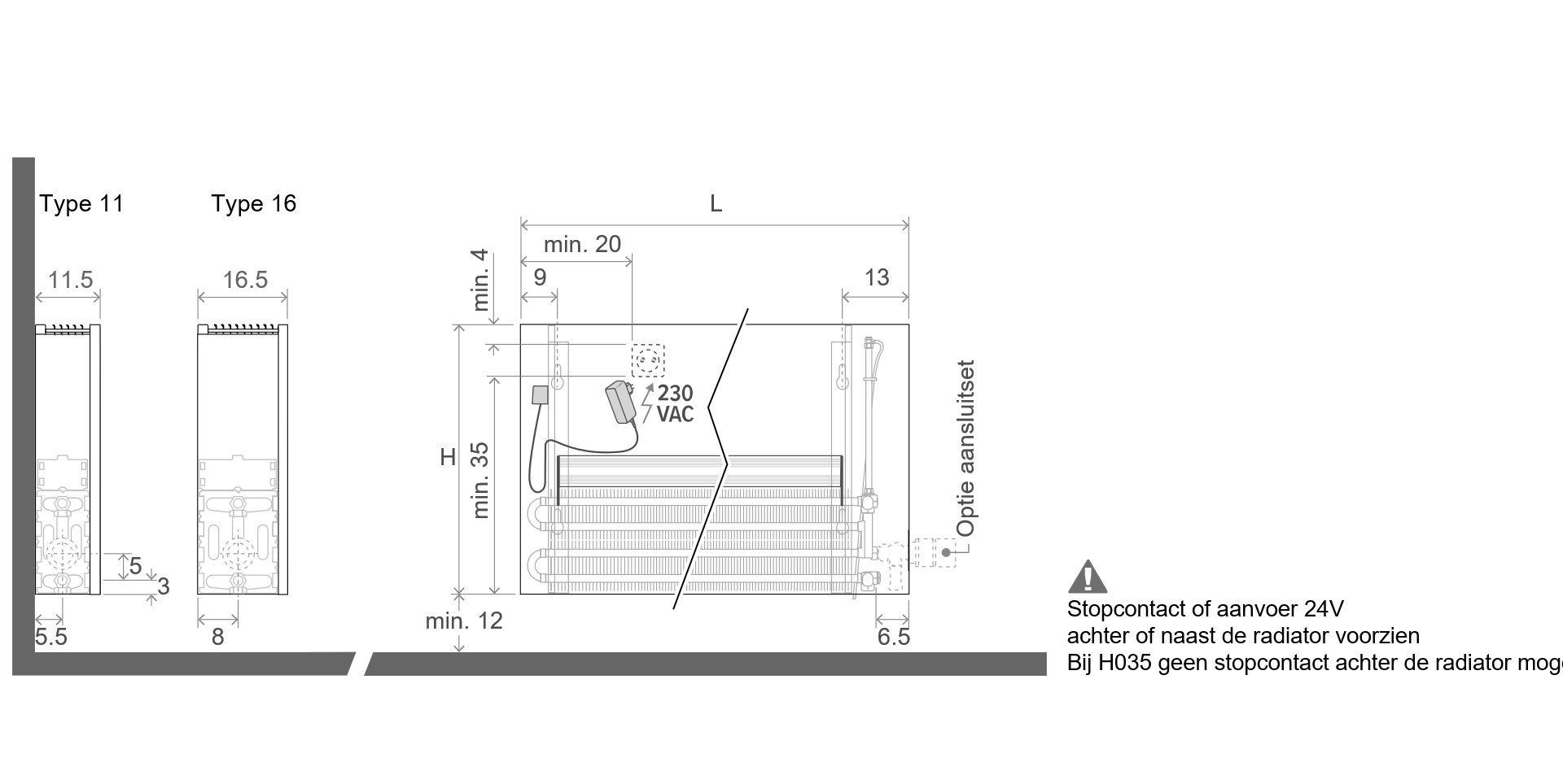 Strada Hybrid H050 L080 T20/ACO, Ral9016 Soft Touch